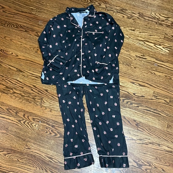 emily & meritt | Pajamas | Pottery Barn Teen Emily Meritt Black Rose ...